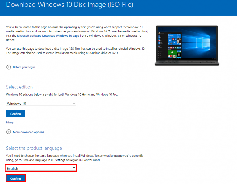 How to Download Windows 10 ISO File Without The Tool? – SYSTEMCONF