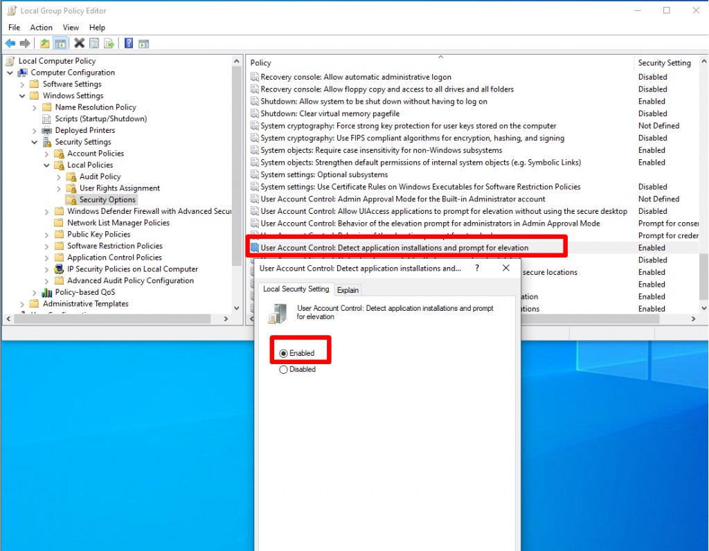 Windows User Account Control and Settings by Security – SYSTEMCONF