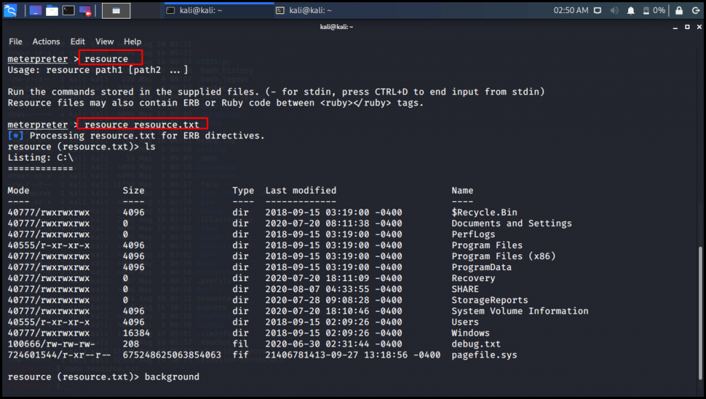 What is Meterpreter? Some Important Commands Used in Meterpreter ...