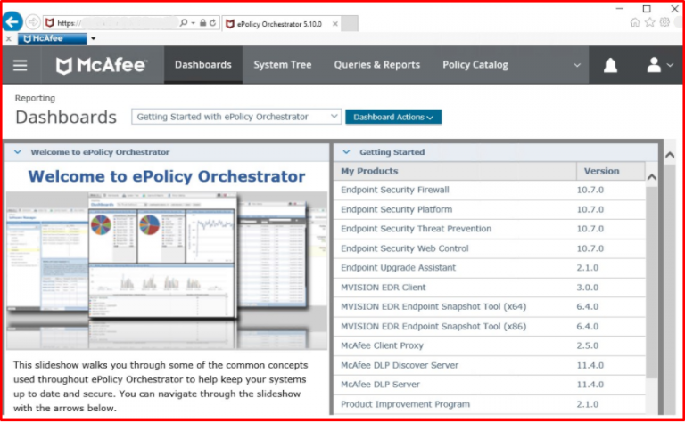 What is McAfee ePO? McAfee ePO 5.10 Installation – SYSTEMCONF