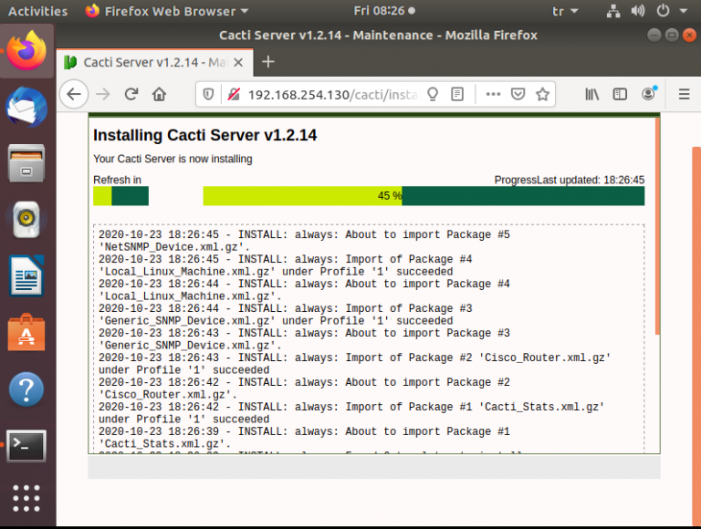 What is Cacti and How to Install and Configure Cacti on Ubuntu. – SYSTEMCONF