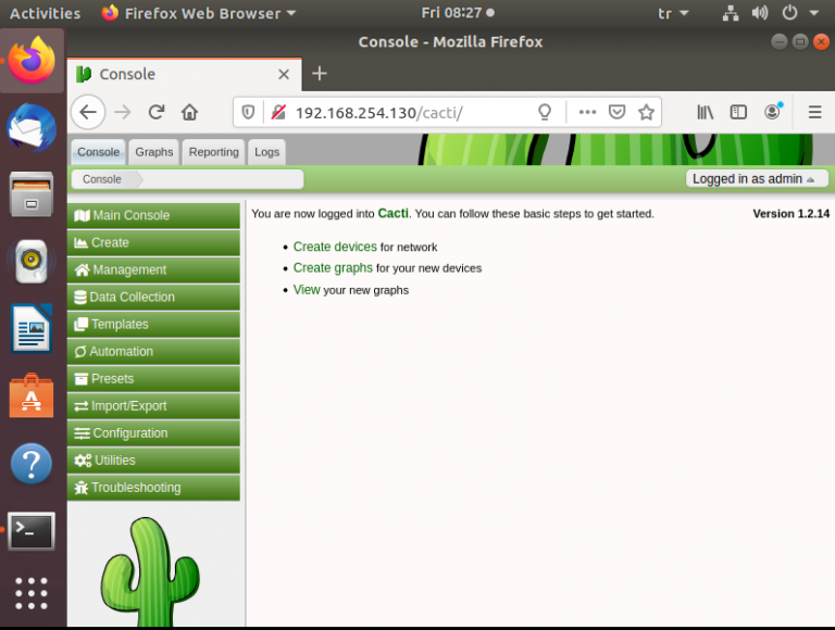 What is Cacti and How to Install and Configure Cacti on Ubuntu. – SYSTEMCONF