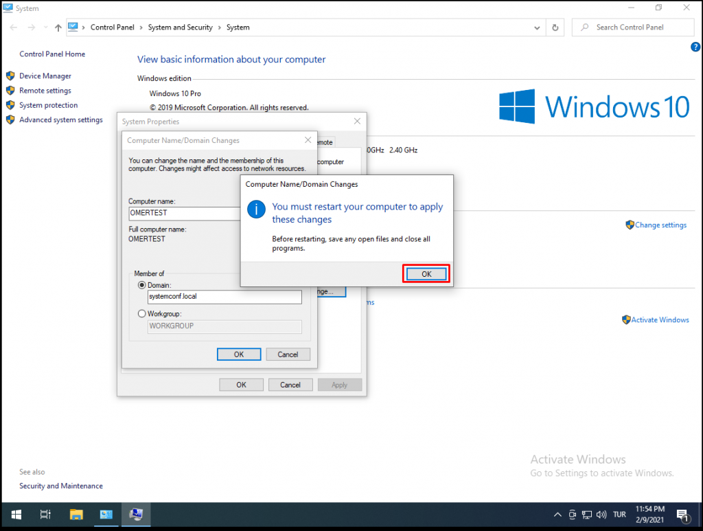 How to Make Client Computers Join Domain? – SYSTEMCONF