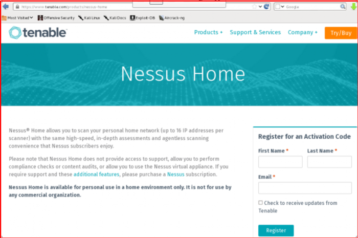 What is Nessus? Nessus Installition on Kali Linux – SYSTEMCONF