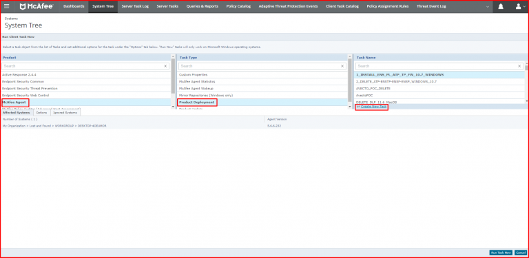 Mcafee Agent Install/Update Error and Solution via Mcafee Epo – SYSTEMCONF