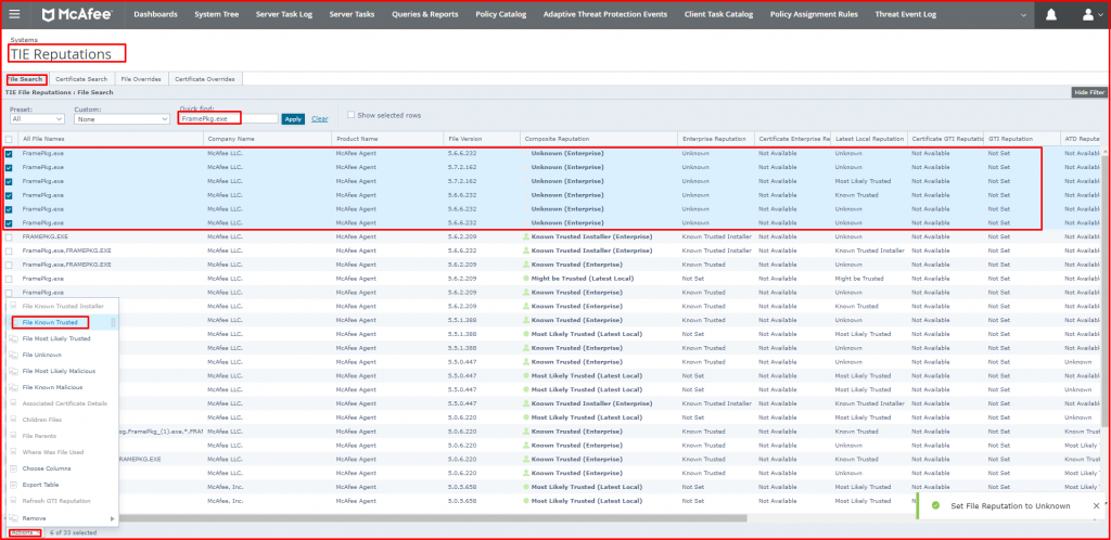 Mcafee Agent Install/Update Error and Solution via Mcafee Epo – SYSTEMCONF