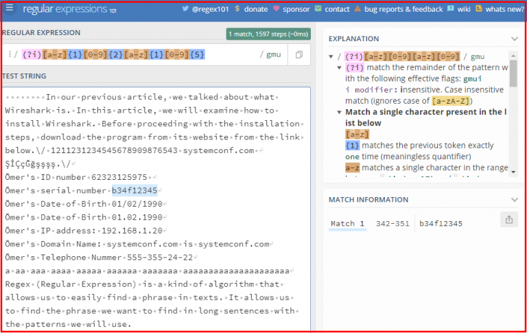 What is Regex? How to use? Regex Examples – SYSTEMCONF