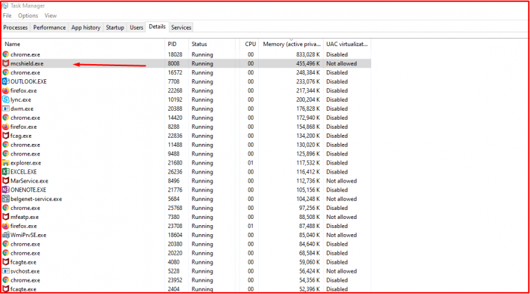What is Mcshield.exe? How Does it Work? – SYSTEMCONF