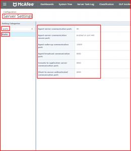 How to Check Port Settings on Mcafee ePO? Changing “Agent wake-up ...