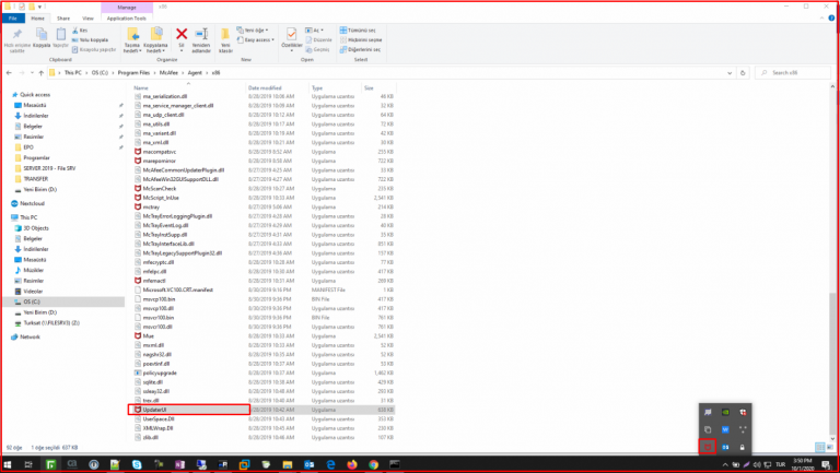 Getting the Mcafee Agent Icon to the Computer’s Taskbar – Mcafee Agent ...
