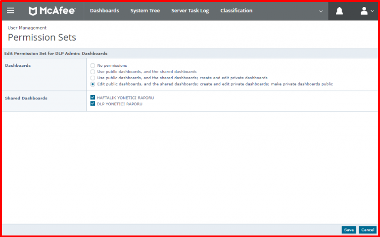 Creating DLP(Data Loss/Leak Prevention) Admin on Mcafee ePO – SYSTEMCONF