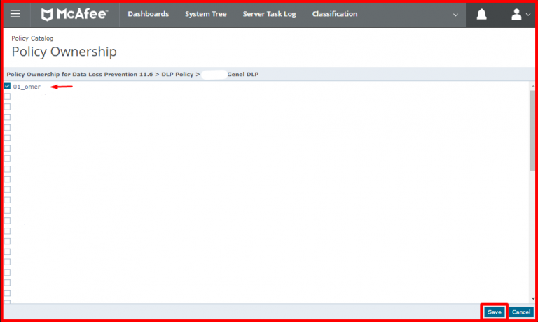 Creating DLP(Data Loss/Leak Prevention) Admin on Mcafee ePO – SYSTEMCONF