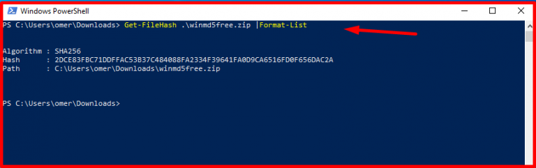 How to Get File Hash with PowerShell? – SYSTEMCONF
