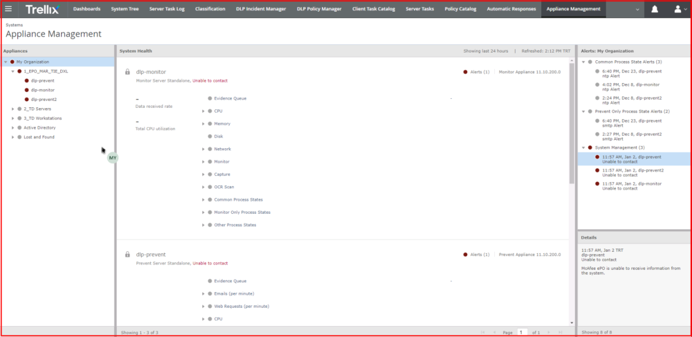 MaAfee DLP Prevent/Monitor “Unable to contact” And “McAfee ePO is ...