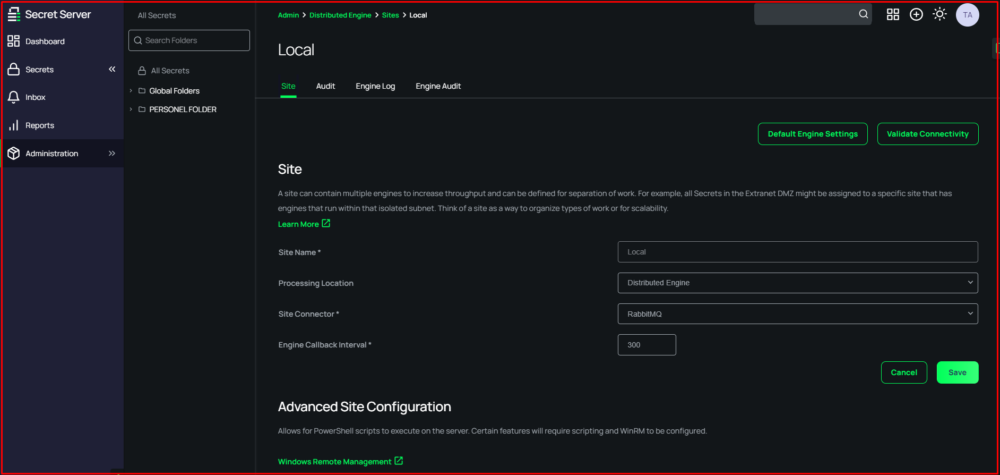 What is Thycotic PAM Distributed Engine? What are the requirements ...
