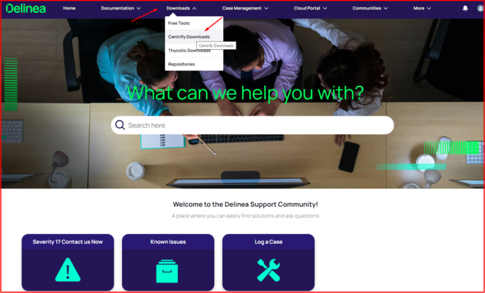 Downloading Centrify PAM Agent from “support.delinea.com” – SYSTEMCONF